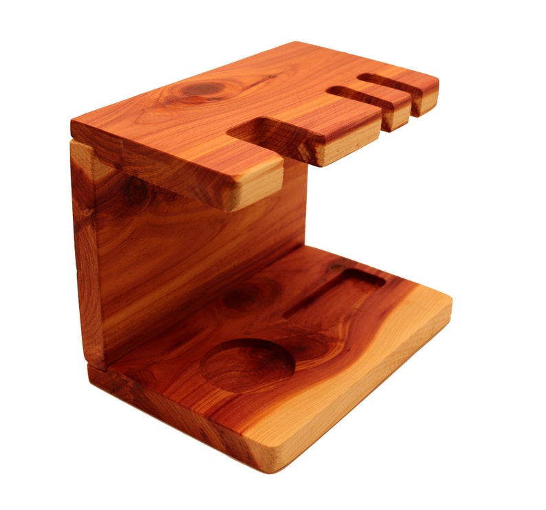 Men's Grooming Shaving Stand for Razors and Brushes | Etsy