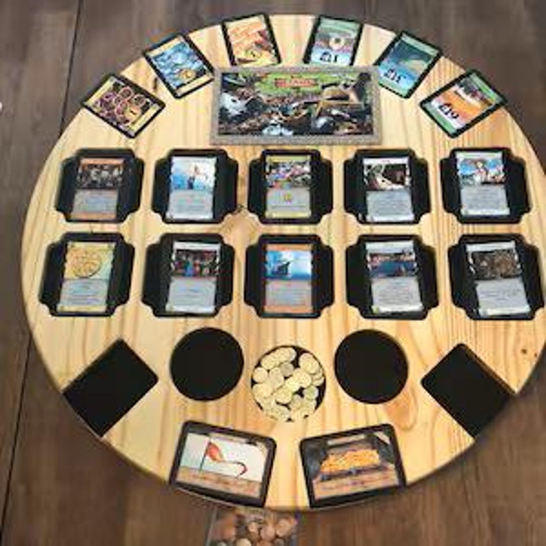 Regular Wood Turning Card & Dominion Game Board, Mother's Day, Father's ...