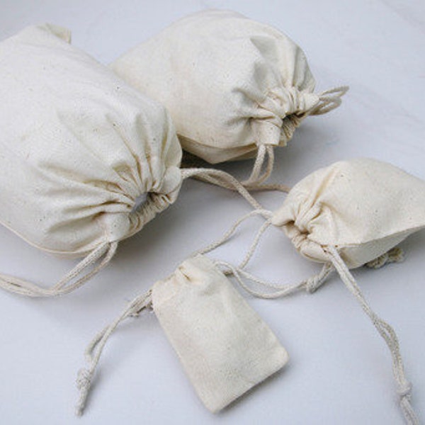 4x6 Muslin Bags - Etsy