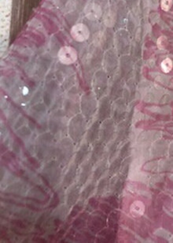 Pink Sequence Blouse and Top Outfit - Gem