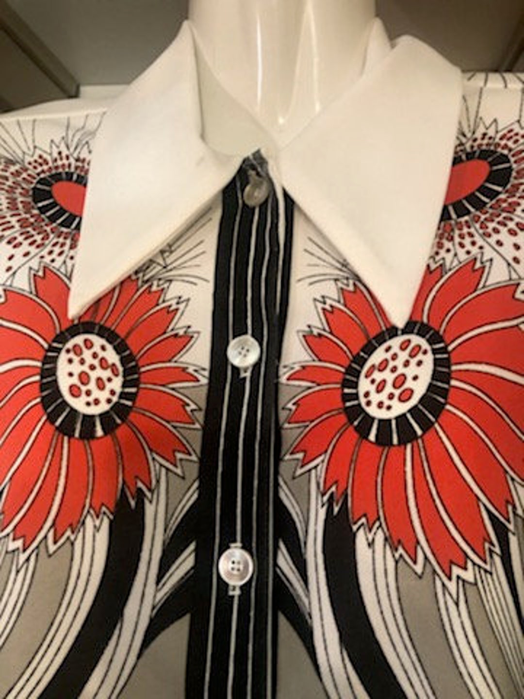 Vintage Pristine Flower Power Jacket - Etsy