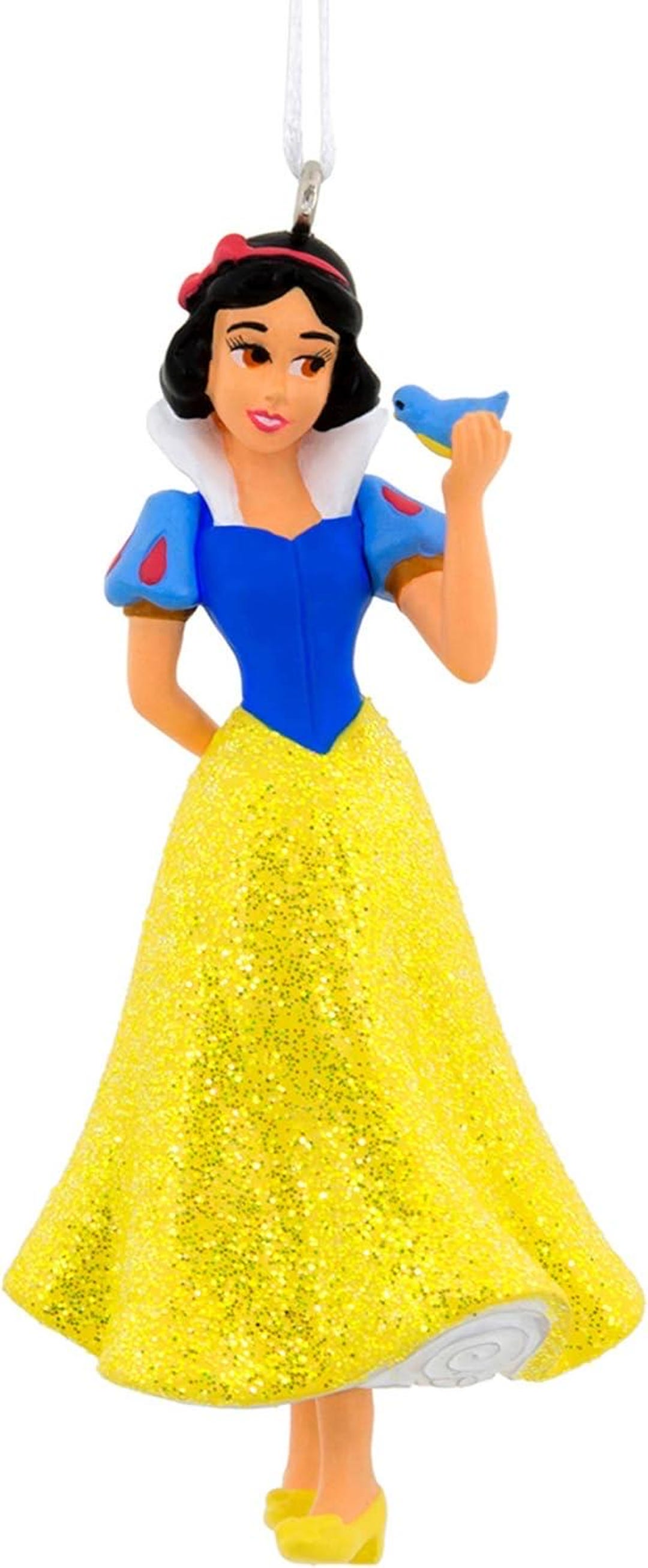 Disney's Snow White Hallmark Christmas Ornament With the Glitter Yellow ...