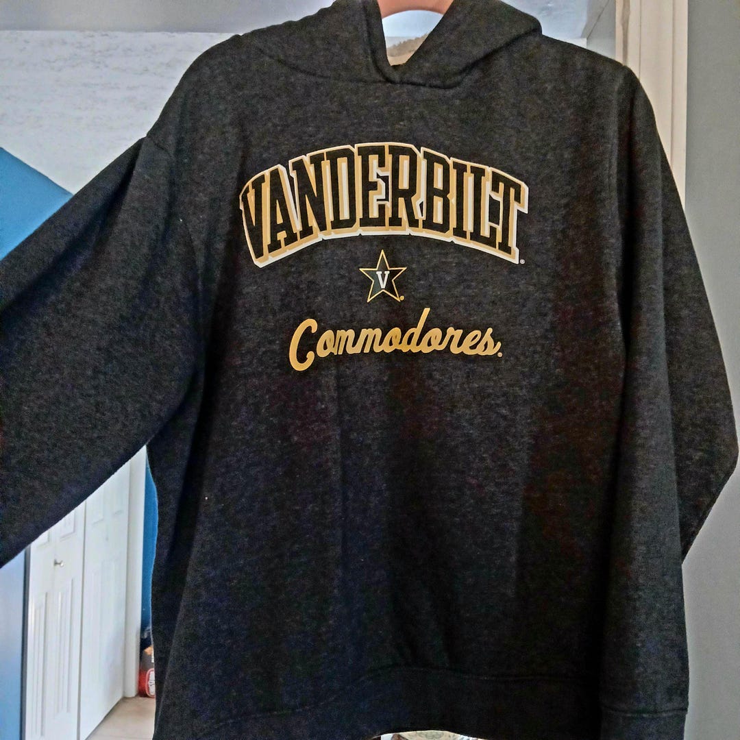 Vintage Vanderbilt Commodores Arch & Logo Hoodie Knights Apparel ...