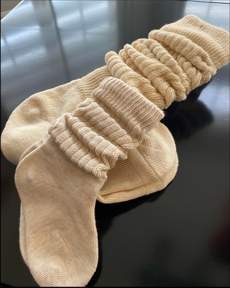 Mommy & Me Matching Scrunchie Socks Slouchy Lounge Socks for - Etsy