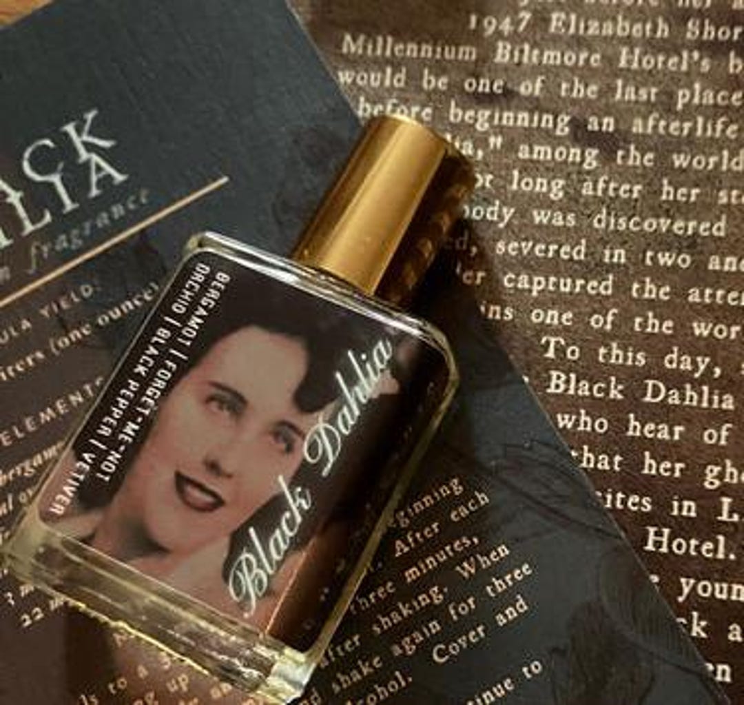 Black Dahlia Perfume |gothic Perfume Inspired by One of America's Most ...