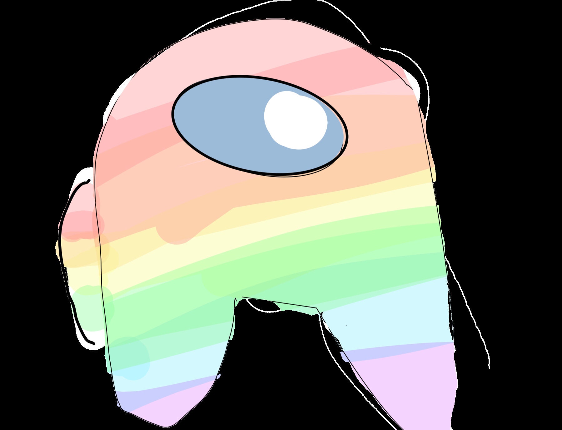 Among Us Digital Sticker Pride - Etsy