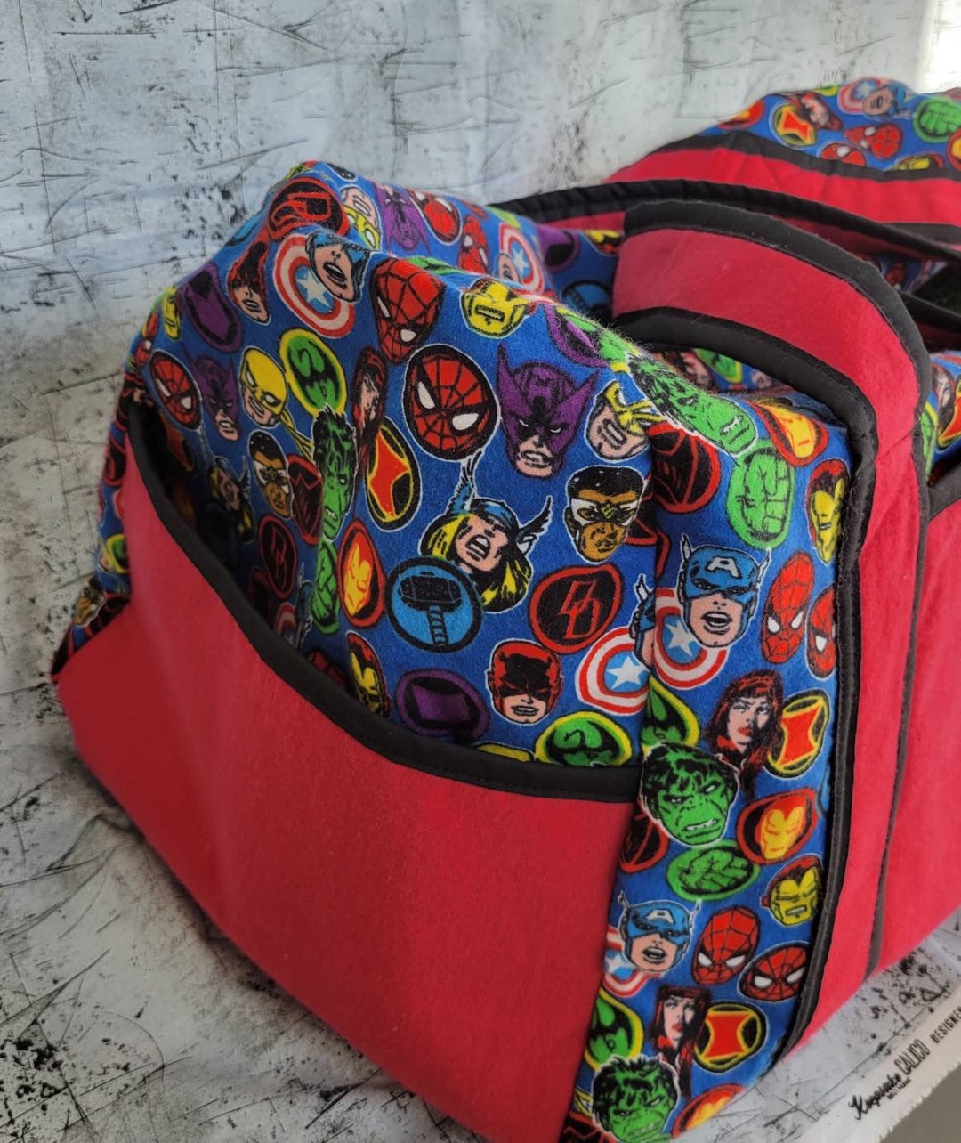 Duffle/weekender Marvel Hero Bag - Etsy