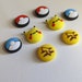 Pokemon Pokeball Pikachu Thumb Grips - Nintendo Switch Joy Con ...