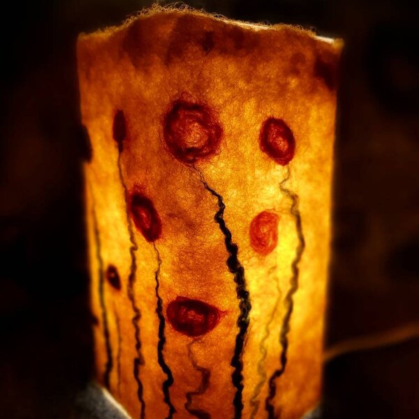 Felt Lamp - Etsy