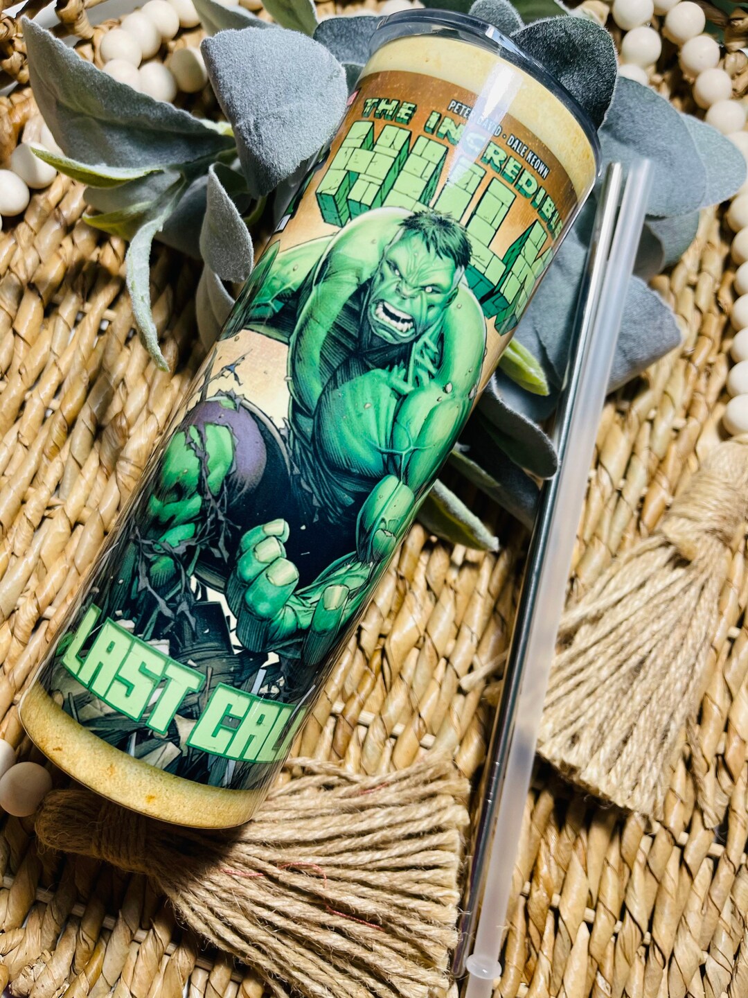 Comic Book Tumbler. Hulk Cup. Hulk Gift. Skinny 20oz Tumbler. - Etsy