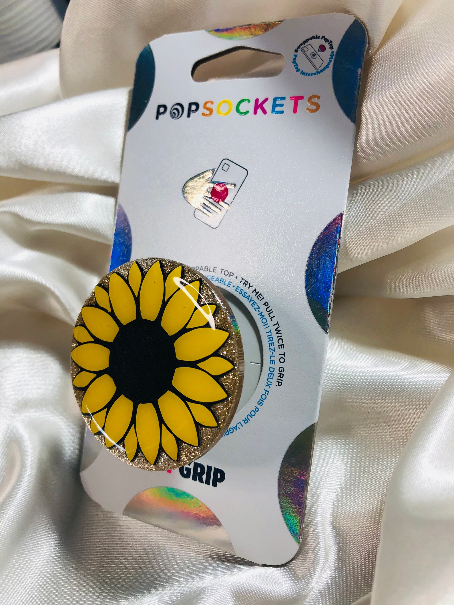 Sunflower PopSocket. PopSocket. Customized gift. Personalized | Etsy