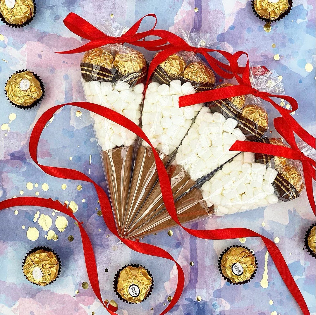 Hot Chocolate Ferrero Rocher Cones - Luxury Cadbury's - Etsy
