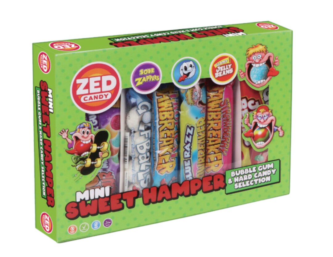 Zed Candy Mini Sweet Hamper in Green Box 177g - Etsy