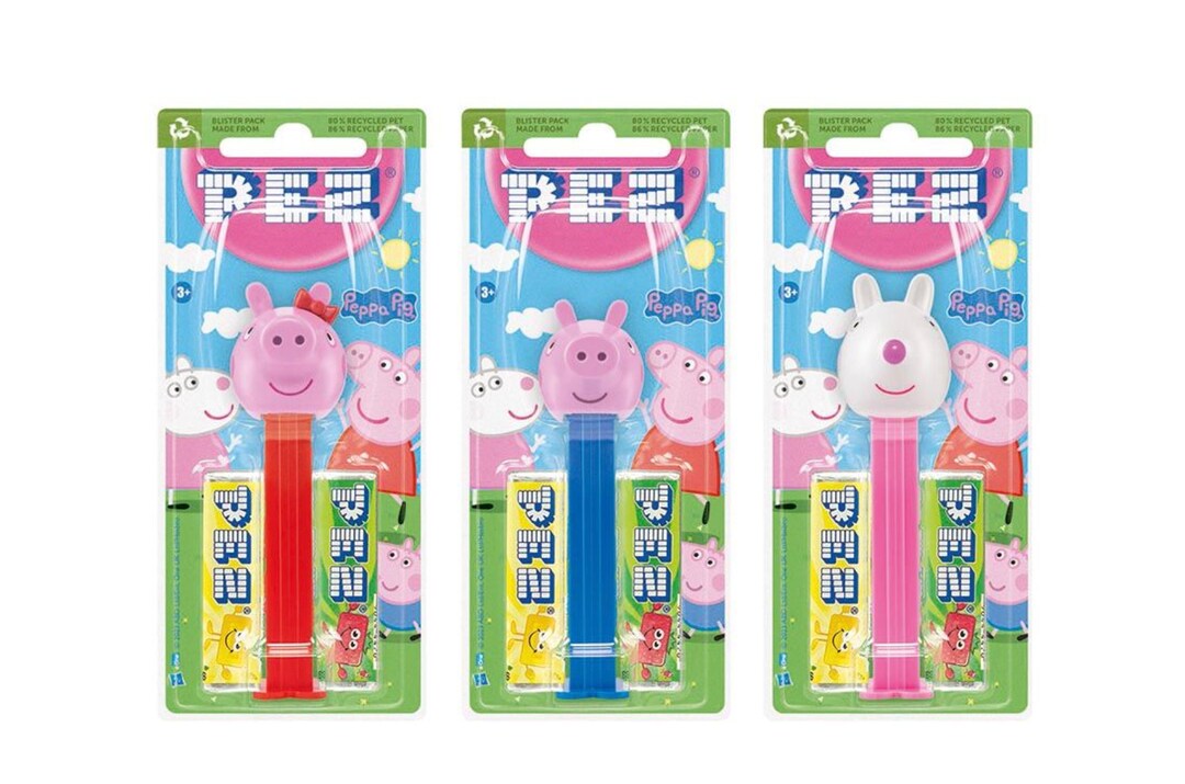Pez Peppa Pig 1+2 Impulse Packs 17g - Etsy UK