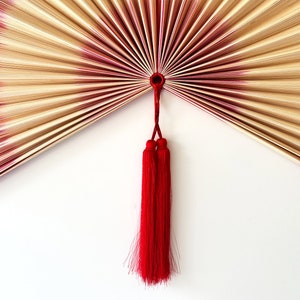 Wall Fan Decor, Bamboo Decorative Fans, Handcrafted Bamboo Fan, Boho ...