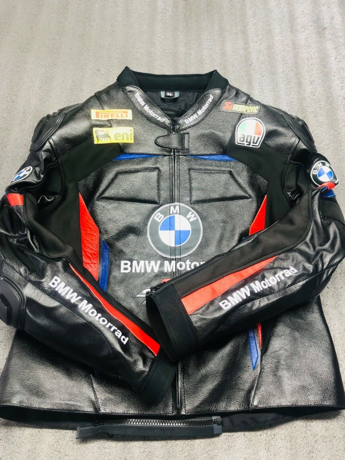 Bmw Motorrad Motorbike Racing Leather Jacket cowhide Leather - Etsy