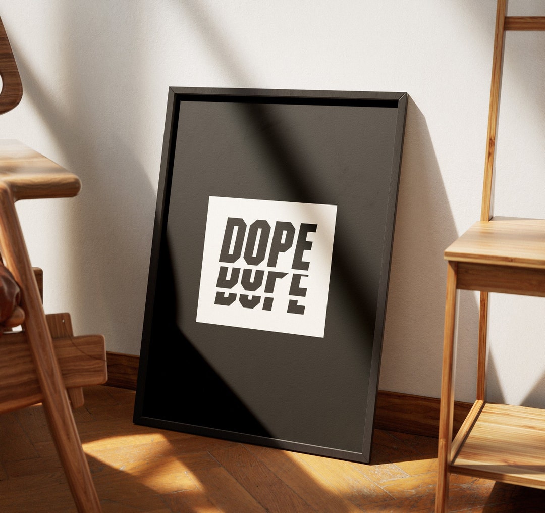 Black and White Printable Quote Wall Art Poster Print for Home Decor ...