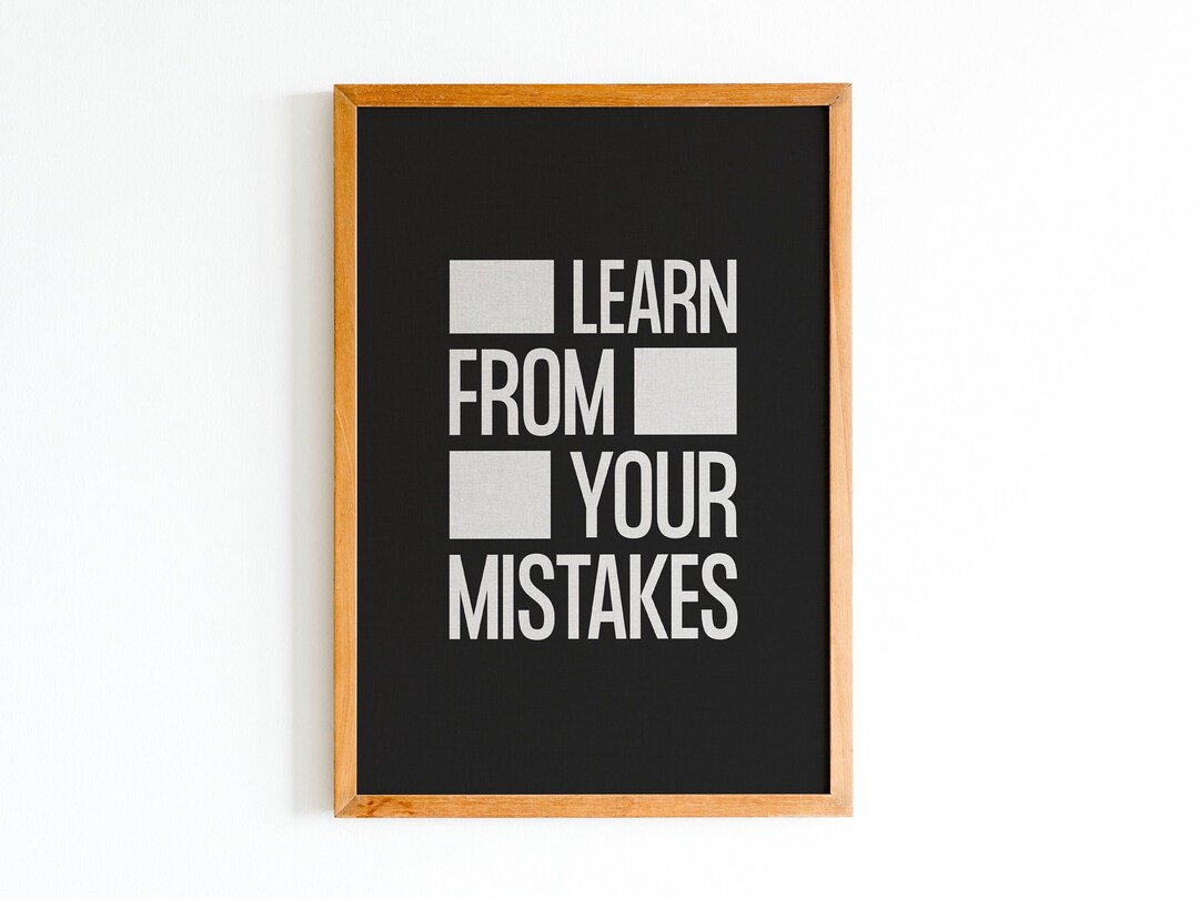 Black and White Printable Quote Wall Art Poster Print for Home Decor ...