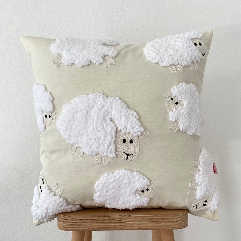 Lamb Pillow - Etsy