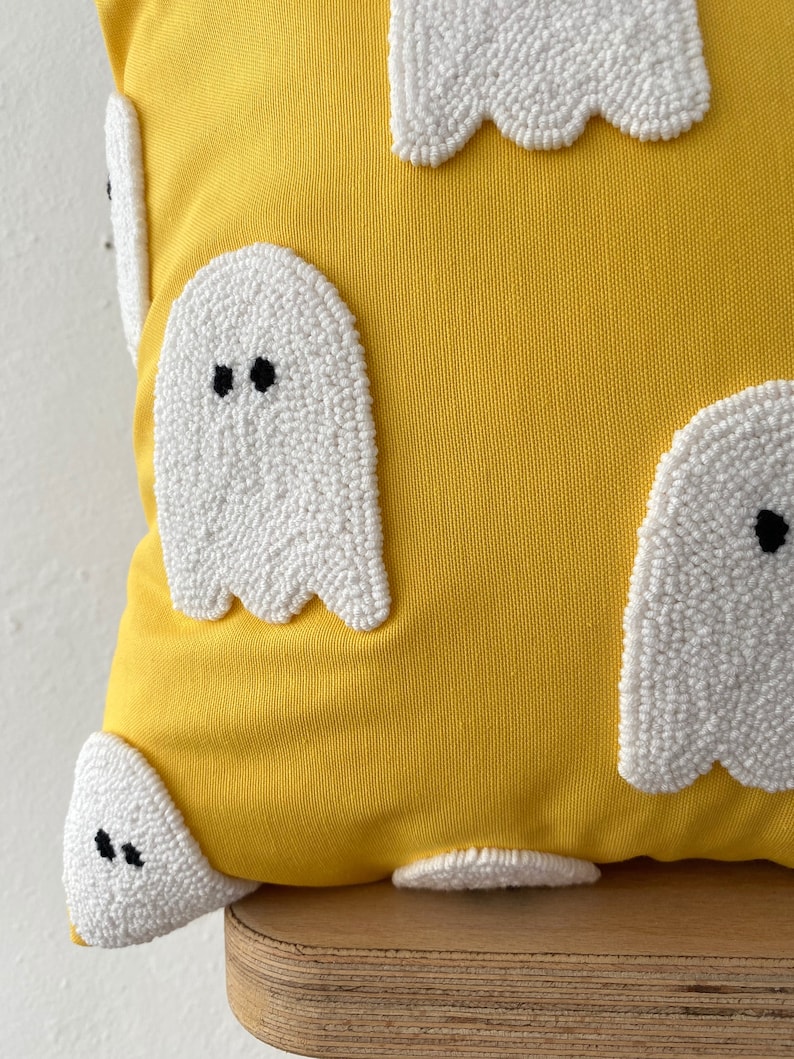 Galia Tasarim Handmade Pillow Cover Pacman Halloween Theme - Etsy UK