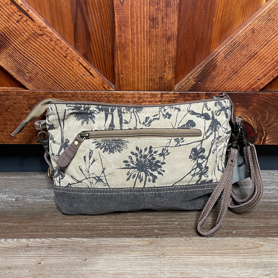 Dainty Delight Small Crossbody Purse Upcycled Canvas Bag - Etsy