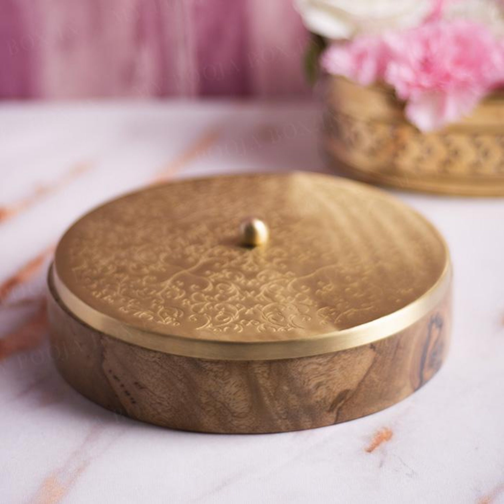 Handmade Spice Box With Spoon Masala Dabba Spices and - Etsy