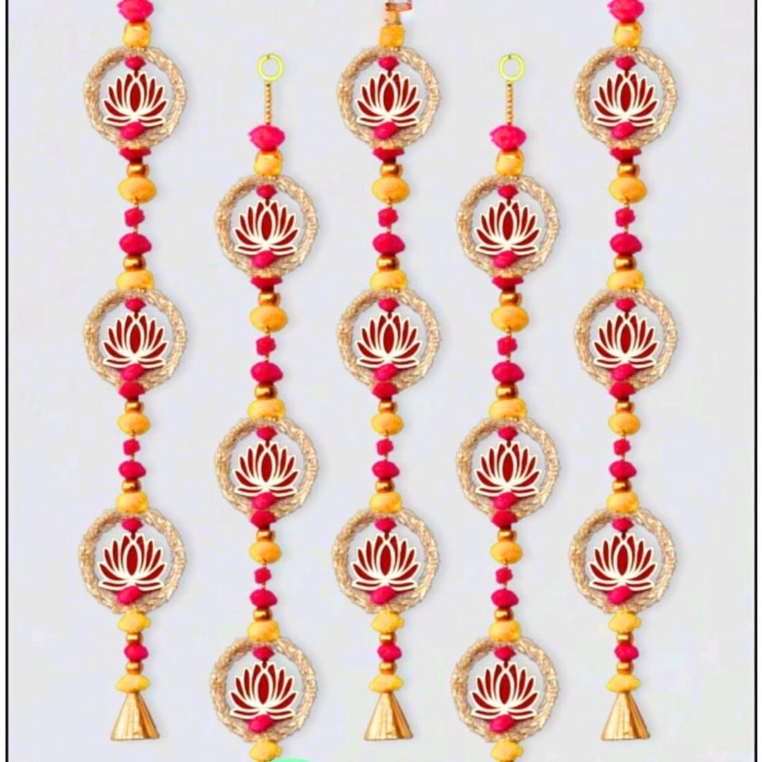 Diwali 5 Strings Backdrop Hangings/puja Event Backdrop - Etsy