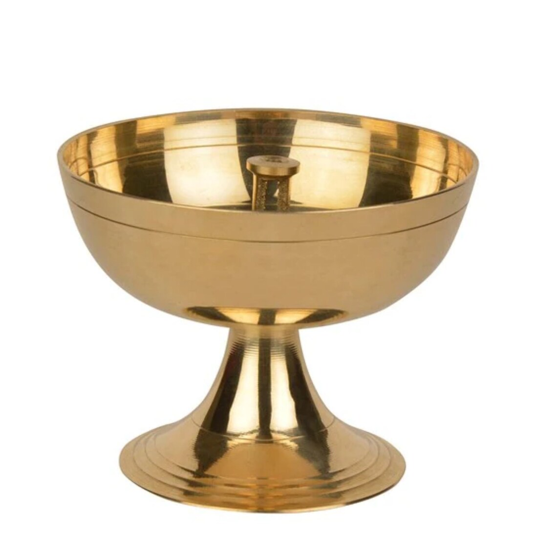 Brass Handcrafted Akhand Jyoti Diya /traditional Oil Lamp/ Mediation ...