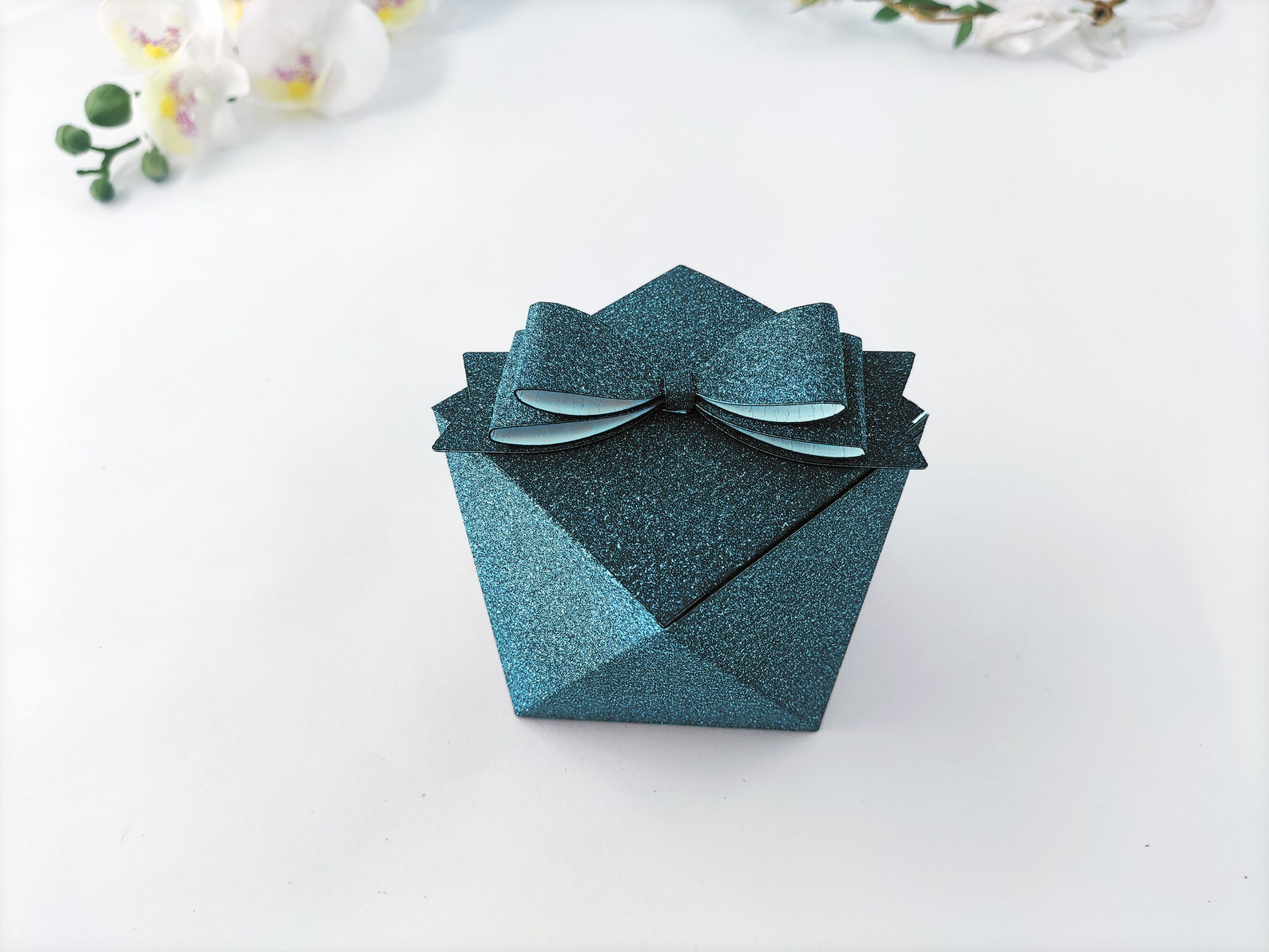 Ring Box With a Bow Printable Box Template Gift Diy Box - Etsy