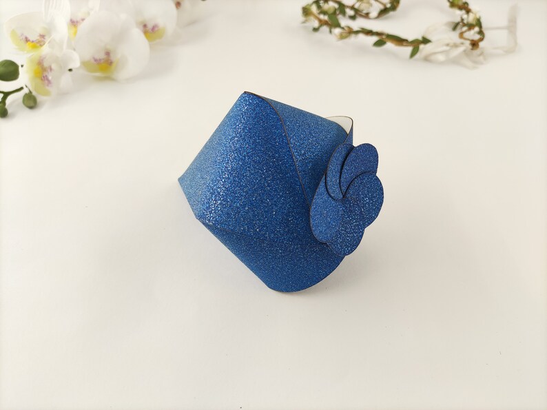 Flower Box Printable Box Template Gift Box Cut Pattern Downloadable ...