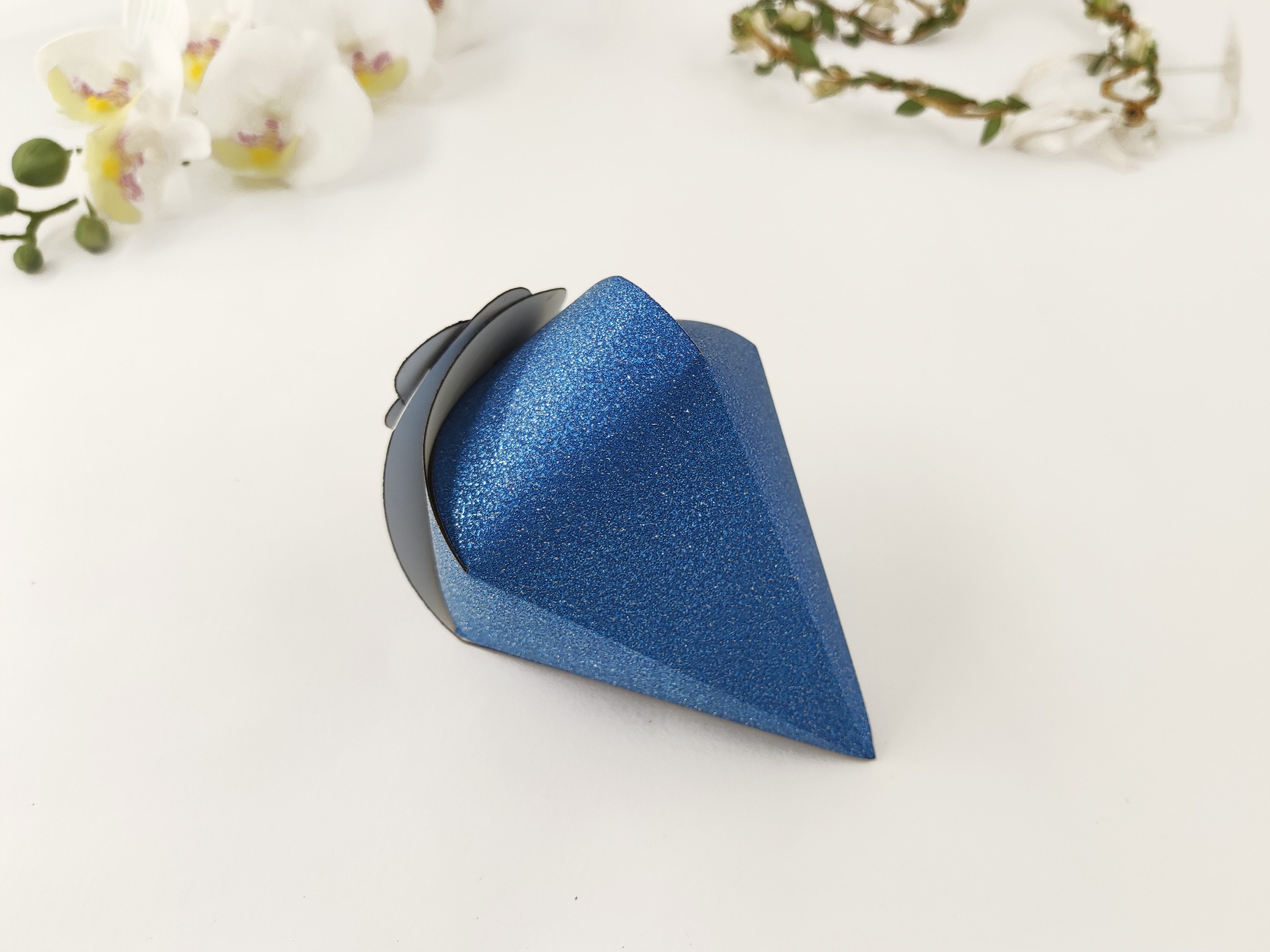 Flower Box Printable Box Template Gift Box Cut Pattern Downloadable ...