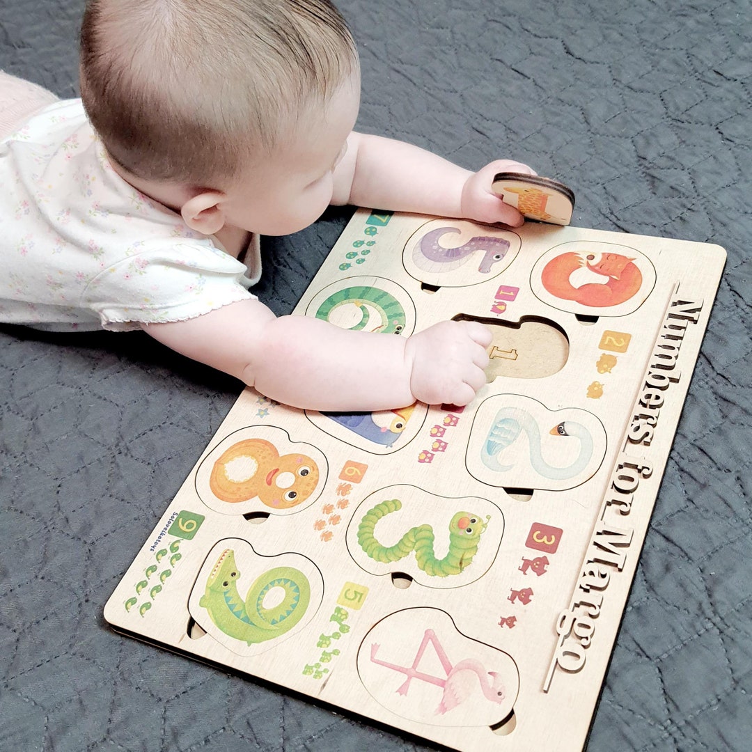 Custom Sorter Puzzle Numbers, Personalised Educational Sorter ...