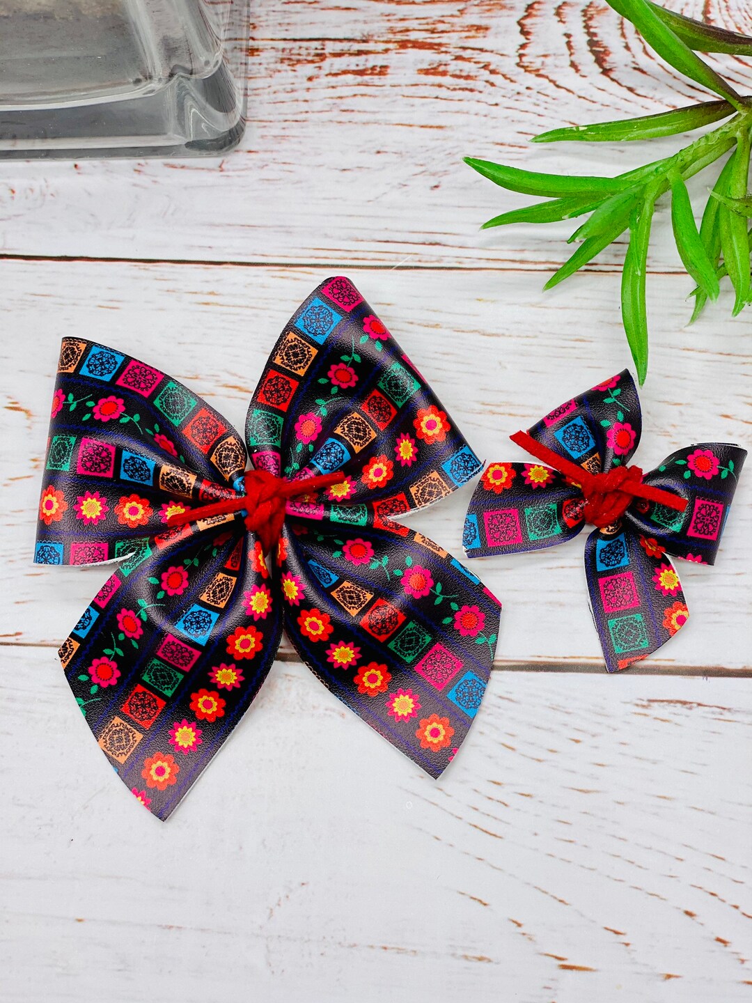 Mexican Bow, Mexican Hair Bow, 5 De Mayo, Mexican Fiesta Bow - Etsy