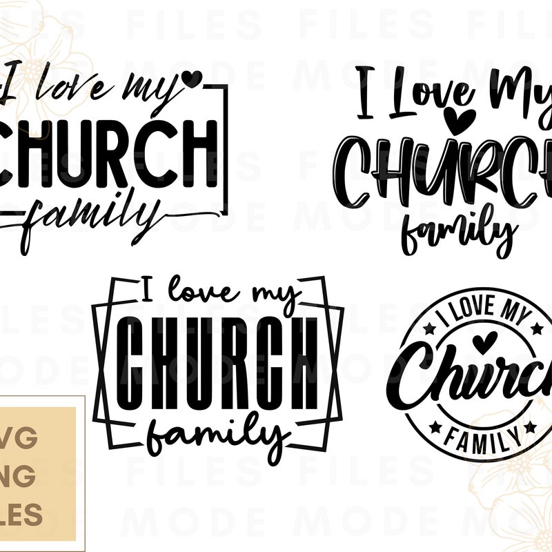 Church Svg File - Etsy