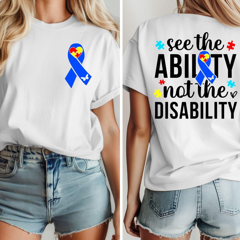 See the Ability Tshirt - Etsy