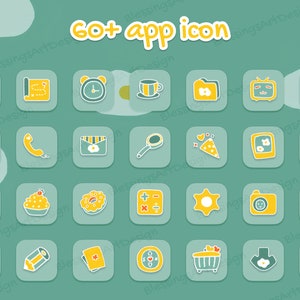Happy Duck | Ios Icons Pack Bundle, iPhone Theme, App Covers, Icons ...