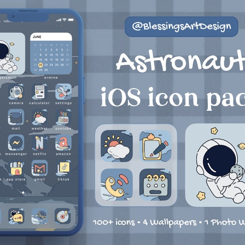 50 Icons Kawaii Bear Ios Icon Pack Iphone Theme App - Etsy