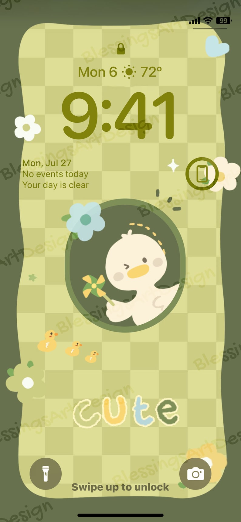 Retro Outing Duck | Ios Icons Pack, iPhone Theme, App Cover, Icons Skin ...