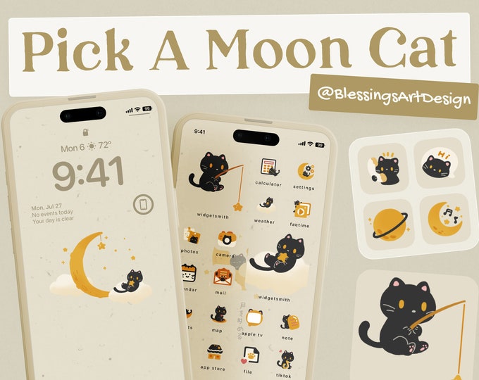 50 Icon Cute Small Girl Ios Icons Pack, iPhone Theme, App Cover, Icons ...