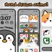 Cute Pet Animal Ios Icons Pack Bundle, iPhone Theme, App Covers, Icons ...
