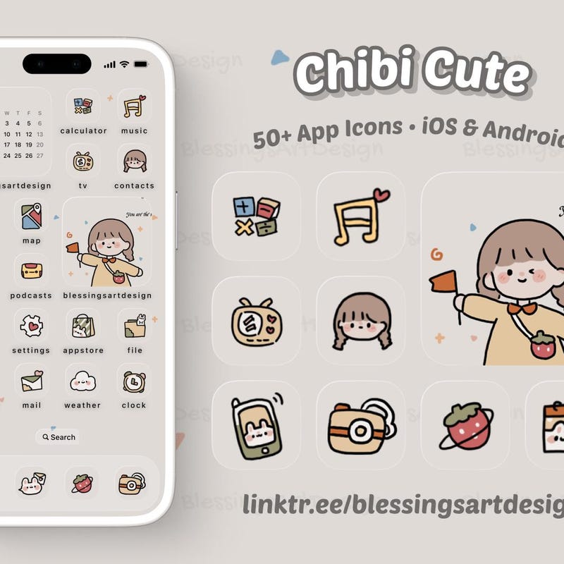 Cute App Icons - Etsy