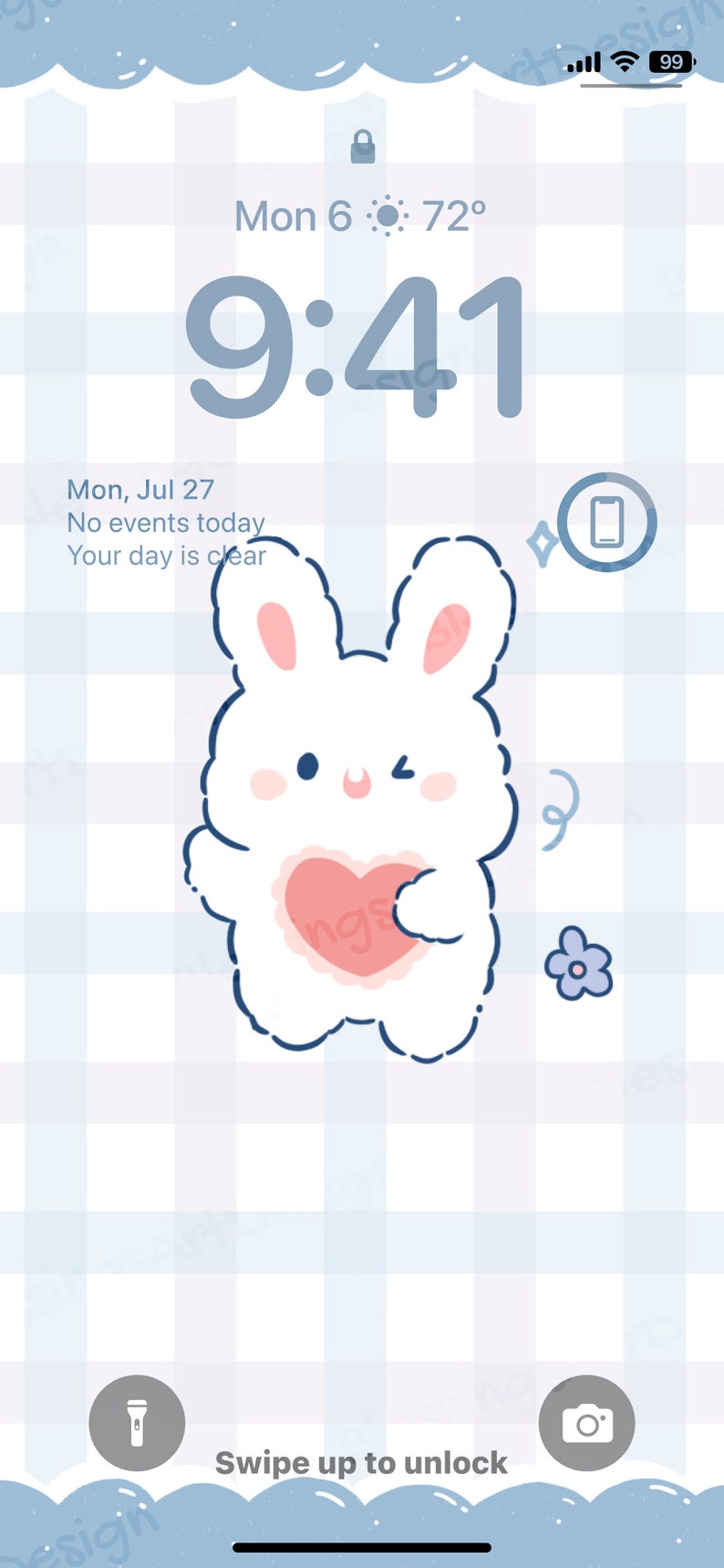 Pastel Soft Bunny | Ios Icons Pack, iPhone Theme, App Cover, Icons Skin ...