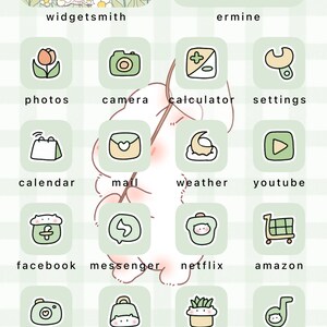 80+ Icon | Flower Field | Ios Icons Pack, iPhone Theme, App Cover ...