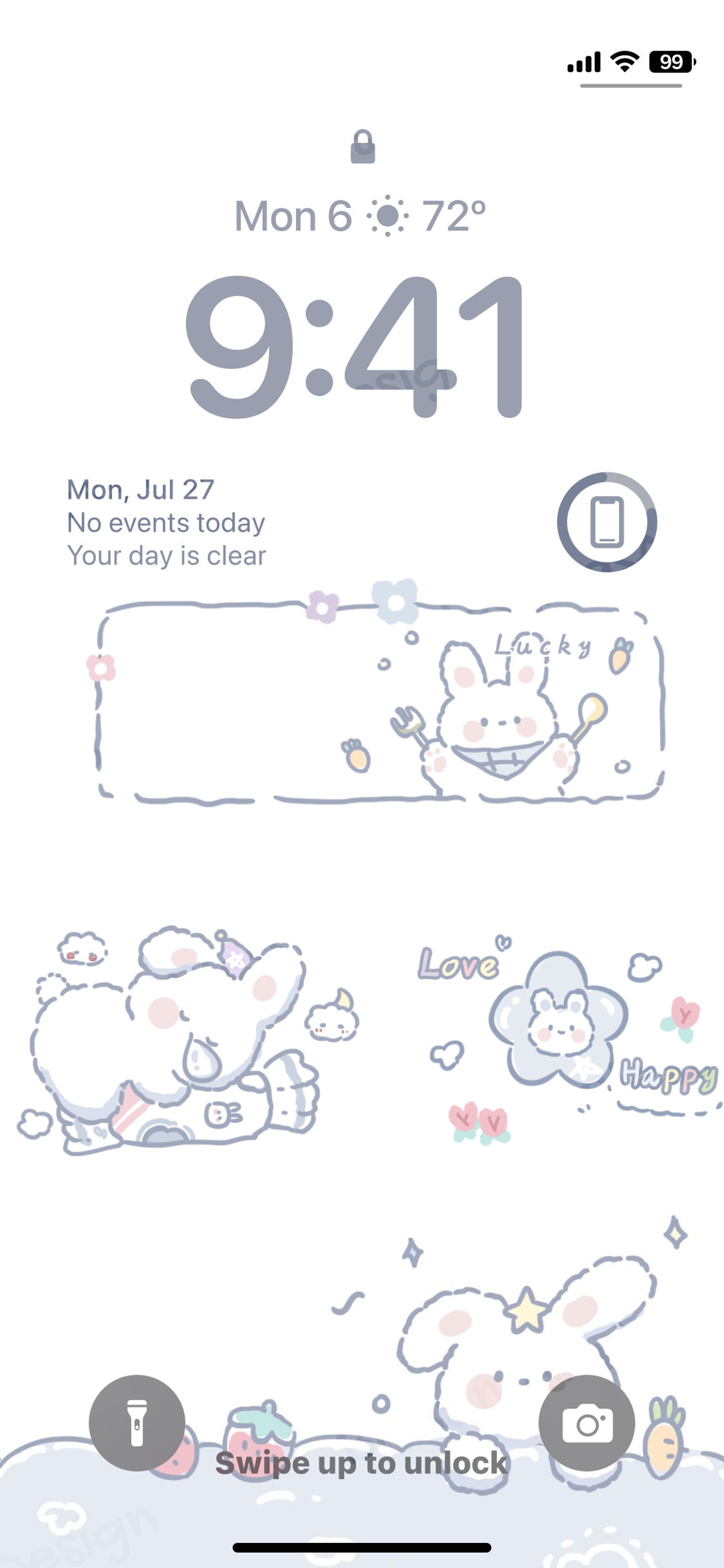 Toffee Bunny | Ios Icons Pack, iPhone Theme, App Cover, Icons Skin ...