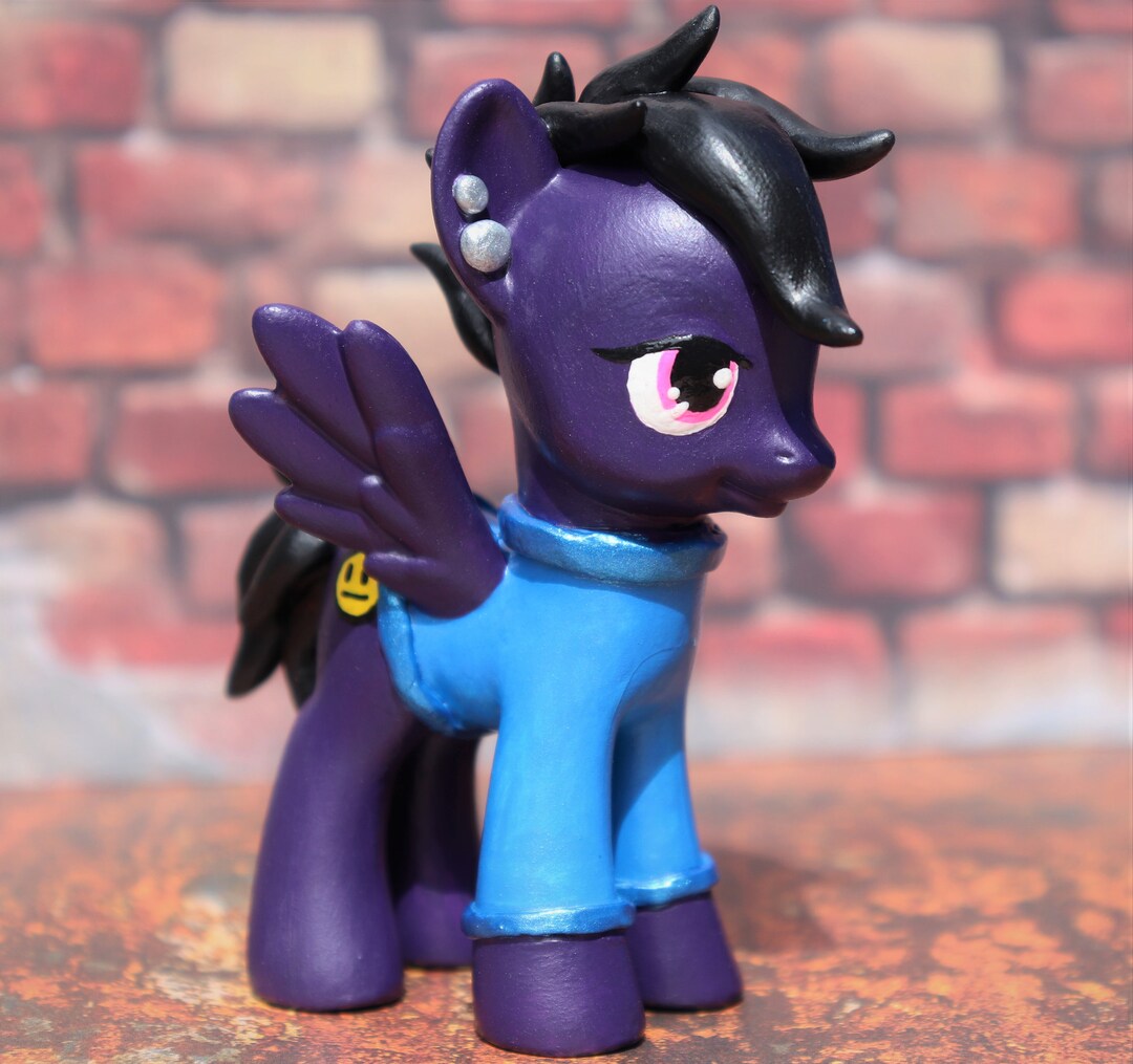 OOAK Custom Pony Figure sunshine Smile the - Etsy