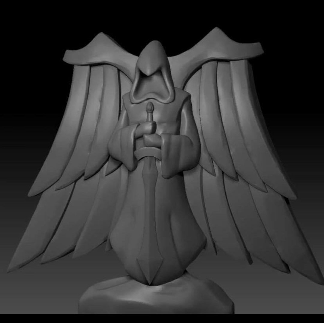 Dark Angels Crozius Arcanum 3D Print File STL - Etsy