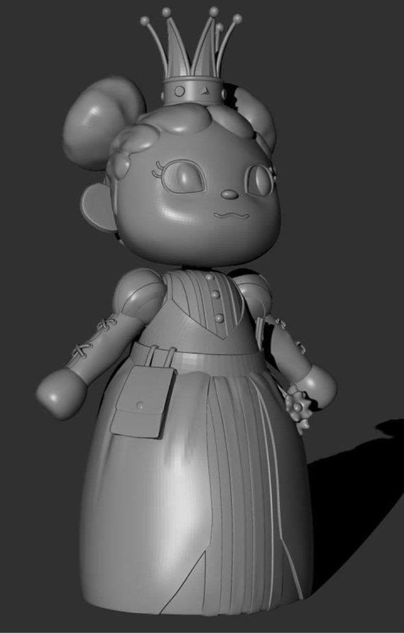 CUSTOM Animal Crossing Character 3D Print STL File | Etsy