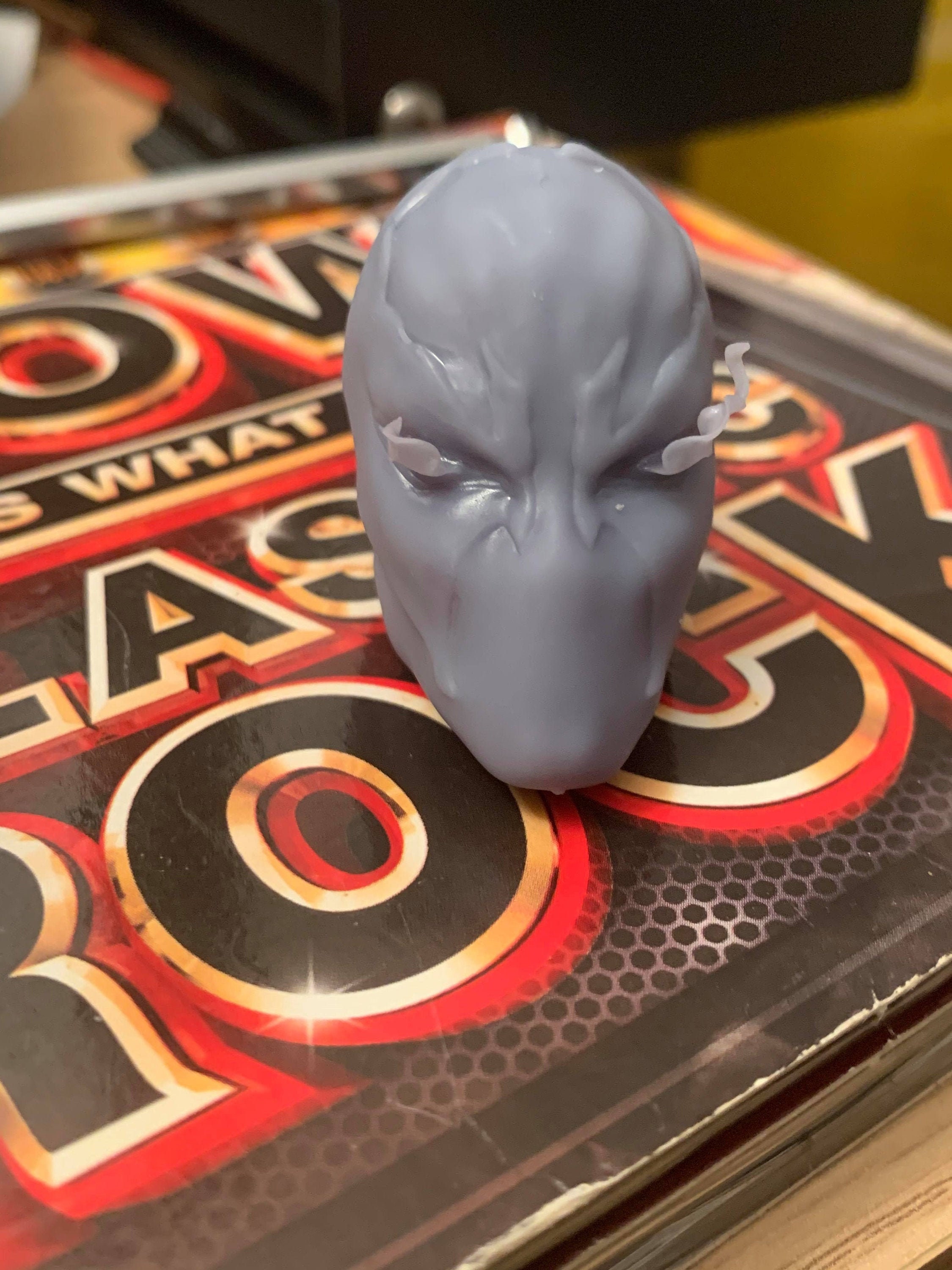 1/6 Scale (UNPAINTED) Spawn 3D Printed Head (type 2 - Smoke Eyes) - Etsy