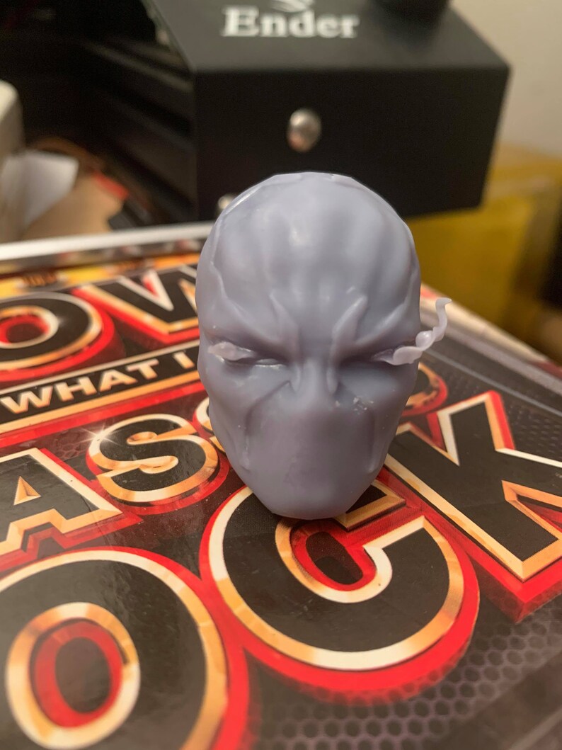 1/6 Scale UNPAINTED Spawn 3D Printed Head type 1 Eye - Etsy