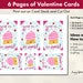 Printable Valentine Card Variety Pack, Digital Download - Etsy